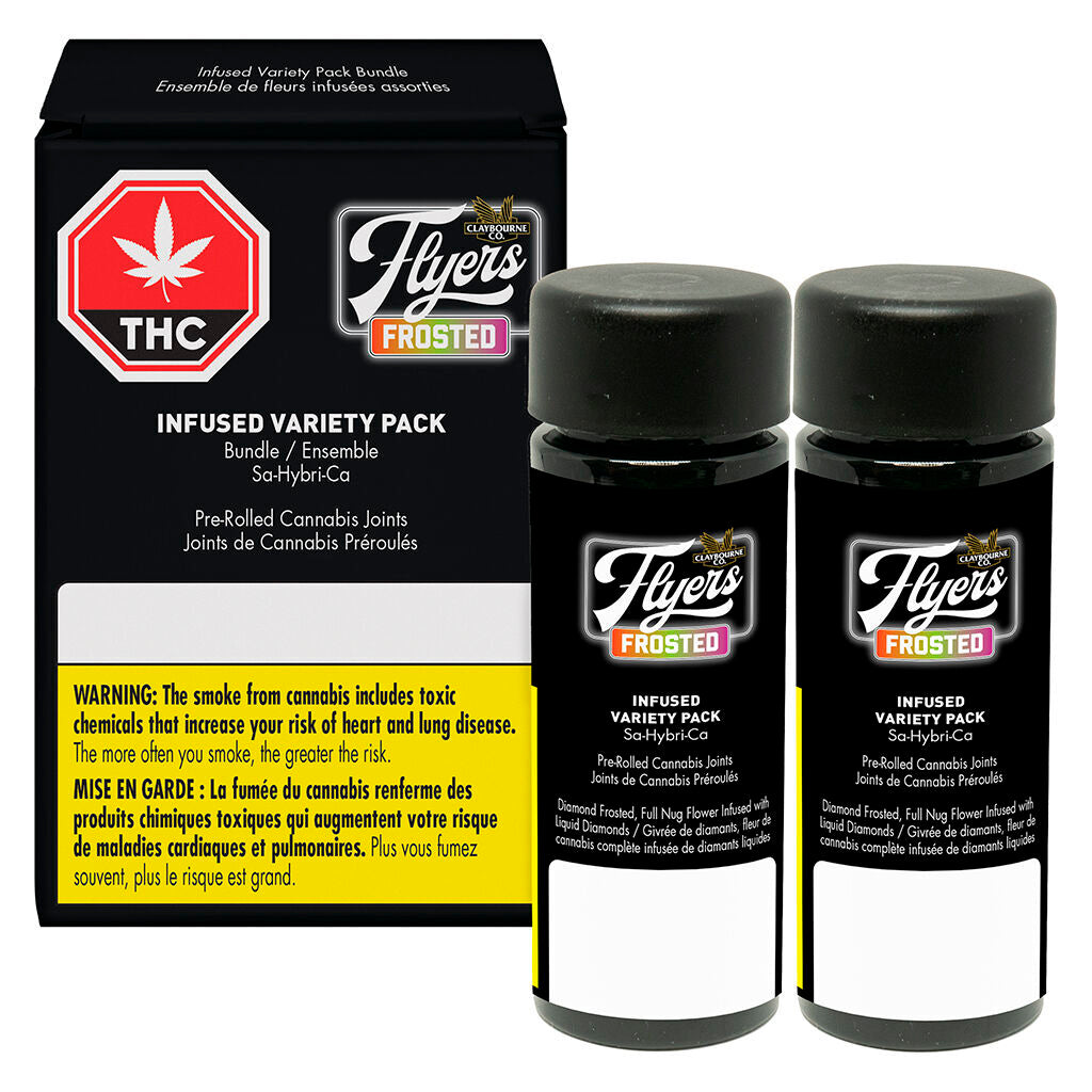 Paquet Flyers Frosted de variétés infusés Bundle | Ontario Cannabis Store