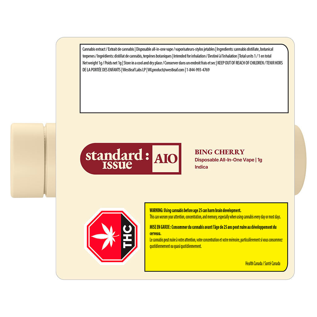 Bing Cherry All-In-One Vape | Ontario Cannabis Store